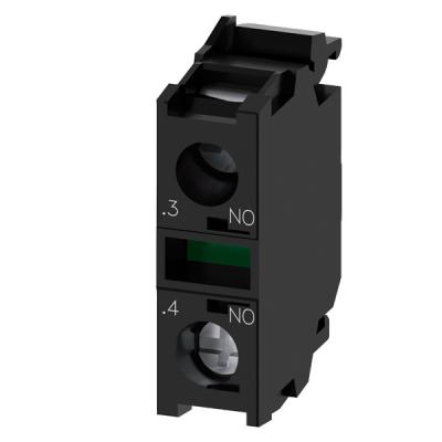 China Front Mounting 1NO Screw Terminal Siemens 3SU1400-1AA10-1BA0 SIRIUS ACT Contact Module for sale