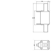 China Siemens 3NA3240 LV HRC Fuse Link GL/GG with Front Indicator Size 2 AC 500V/DC 440V for sale