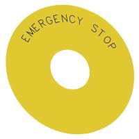 China Siemens 3SU1900-0BC31-0DA0 SIRIUS ACT Accessories Emergency Stop Label for Industrial for sale