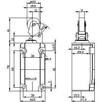 China Highly-Functional Siemens 3SE5112-0CE01 Position Switch with Roller Lever for sale