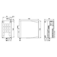 China SINAMICS V90 Converter LI 200 V PROFINET FSD 1.0 kW Frequency Inverter driver 6SL3210-5FB11-5UF0 for sale