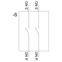 China 3SU1100-4BL11-1NA0 RONIS Plastic 3 Positions SIRIUS ACT Complete Unit Key Switch for sale
