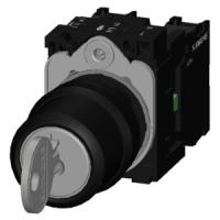 China 3SU1100-4BL11-1NA0 RONIS Plastic 3 Positions SIRIUS ACT Complete Unit Key Switch for sale