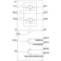 China 75 kw 3RW4047-1BB15 3RW40 Soft starter size S3 with Bypass and Screw terminals Energy for sale