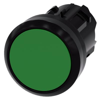 China 3SU1000-0AA40-0AA0 SIRIUS ACT Pushbutton with Flat Green Button Plastic Unlighted for sale