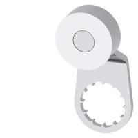 China Twist Lever Stainless Steel Roller Actuator 3SE5000-0AA02 for Industrial Applications for sale