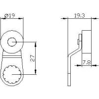 China Twist Lever Stainless Steel Roller Actuator 3SE5000-0AA02 for Industrial Applications for sale