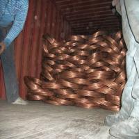 China Grade A Bare Bright Copper Scrap , 99.99% Copper Cable Wire Scrap for sale