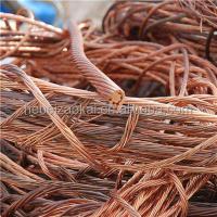 China Grade A Bare Bright Copper Scrap , 99.99% Copper Cable Wire Scrap for sale