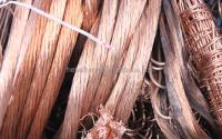 China 15kg Stripped Copper Wire Scrap , Brass 12 Gauge Copper Wire Scrap for sale