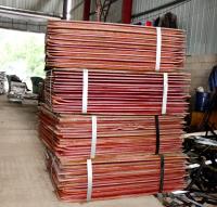 China Welding Electrolytic Copper Plates 99.99% Purity 914*914*12mm for sale