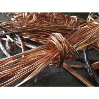 China 0.25mm Copper Cable Recycling , 7kg Bare Bright Copper Scrap for sale