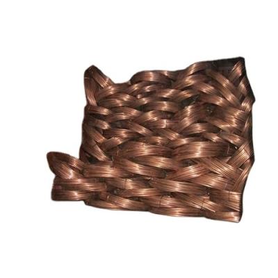China 99.9% Bright Red Copper Wire Scrap In Stock HS code 7404000090 for sale