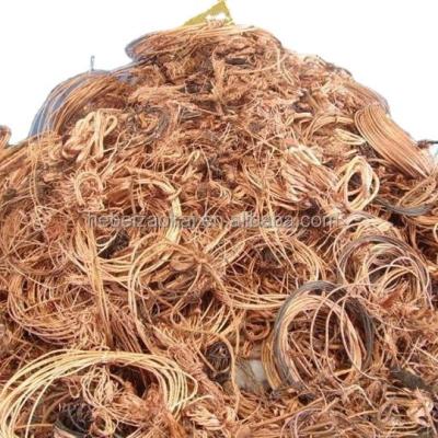 China Hot Sale  copper wire scrap 99.9% pure/millberry copper 99.9% From End Supplier for sale