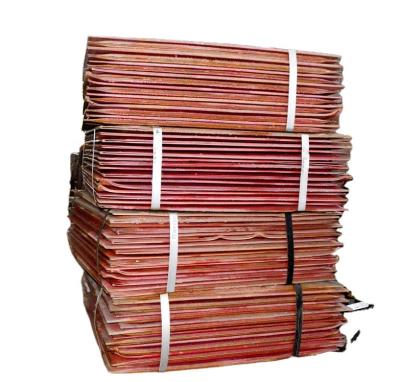 China Factory Pure Electrolytic Copper Cathodes Direct Supply/Cathode Scrap Electrolytic Copper Cathode for sale