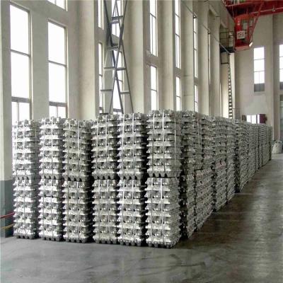 China Customized Pure Aluminum Ingot 99.9% 99.85% 99.7% GB/T1196-2002 for sale