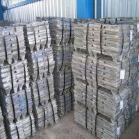 China Metal Pure Zinc Ingot , 99.99% 99.995% Az Zinc Ingots High Grade for sale
