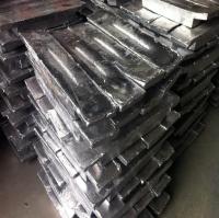 China 645*128*90mm Lead Ingot , Non Alloy 99.99% Lead Ingots 7801100000 for sale