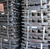 China 645*128*90mm Lead Ingot , Non Alloy 99.99% Lead Ingots 7801100000 for sale