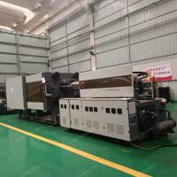 China 520 T Hybrid Servo Motor Injection Molding Machine Ultra High Rigidity Square Plate for sale