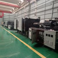 China 520 T Hybrid Servo Motor Injection Molding Machine Ultra High Rigidity Square Plate for sale