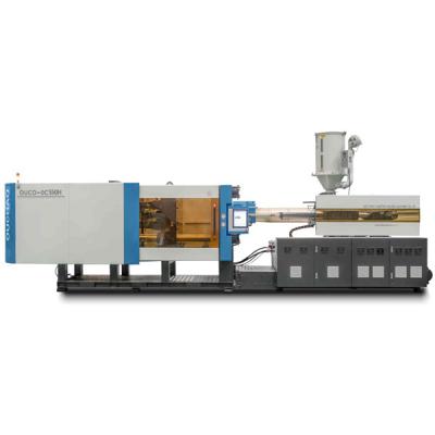China Advanced Blue Servo Motor Injection Molding Machine 550t Robust for sale