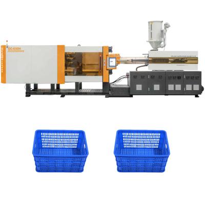 China 650t Factory Large Parts Transfer Basket Making Injection Molding Machine for sale
