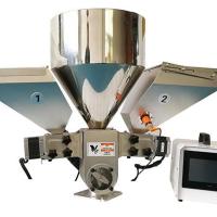 China Durable 30kg Two-Colour Masterbatch Mixer For Simultaneous Mixing Of Granules And Masterbatch for sale