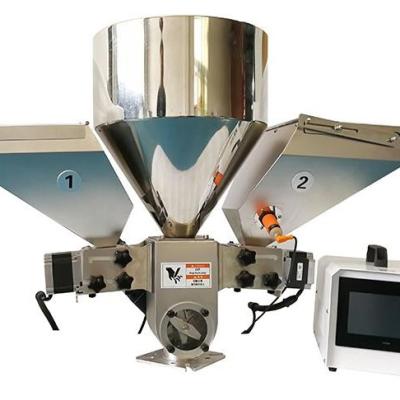 China Durable 30kg Two-Colour Masterbatch Mixer For Simultaneous Mixing Of Granules And Masterbatch for sale