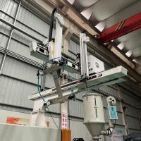 China OUCO 800T Save Materials Hydraulic Servo Outdoor Streets Large Capacity Plastic Trash Cans Injection Molding Machine for sale