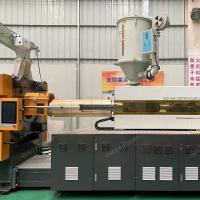 China 650T Parts Screw Tool Storage Square Plate Injection Molding Machine for sale