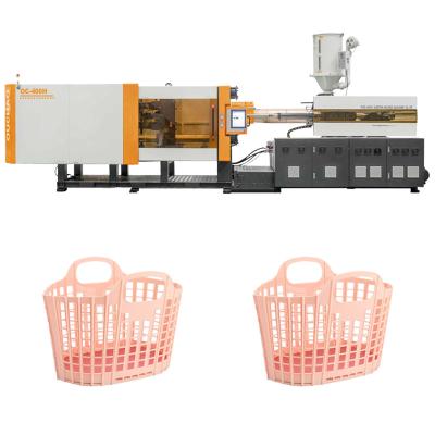 China High Output 400T Plastic Dirty Clothes Basket Injection Molding Machine for sale
