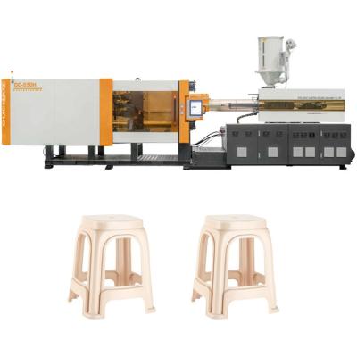 China 550T Orange Injection Molding Machine For Production Of Plastic Chairs for sale