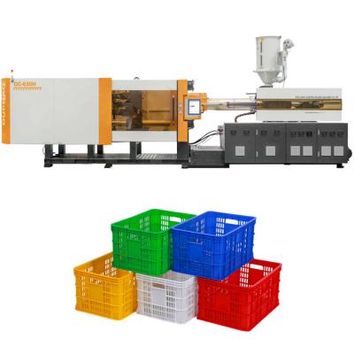 China OC-650H Servo Energy Saving Injection Molding Machine Manufacturing Plastic Basket for sale