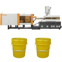 China 400 Ton Center Clamping  Injection  Plastic Molding Machine Produces Plastic Bucket for sale