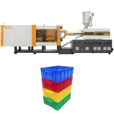 China OC-520T Large Servo Motor Plastic Injection Molding Machine For Plastic Crate for sale