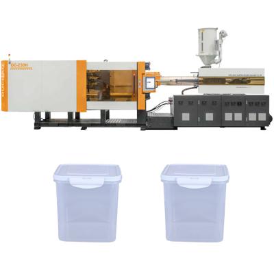 China OC-230H Deep Cavity Injection Plastic Molding Machine For Plastic Food Storage Bucket for sale