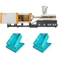 China OC-580T Horizontal Injection Molding Machine Crate Making Type For Folding Vegetable Basket for sale