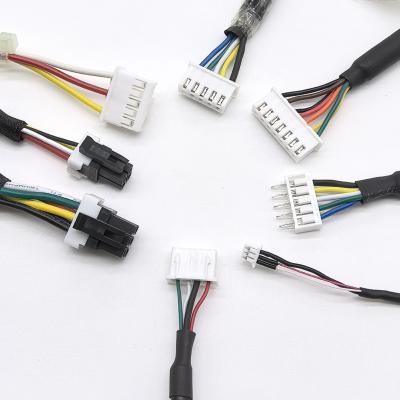 China 600V Rated Electrical Wire Harness with Black Wire Color and Equivalent Phr for sale