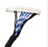 China Industrial Automotive 2 Core Cable Assembly 10xOD Bending Radius Custom Length for sale