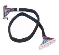 China Industrial Automotive 2 Core Cable Assembly 10xOD Bending Radius Custom Length for sale