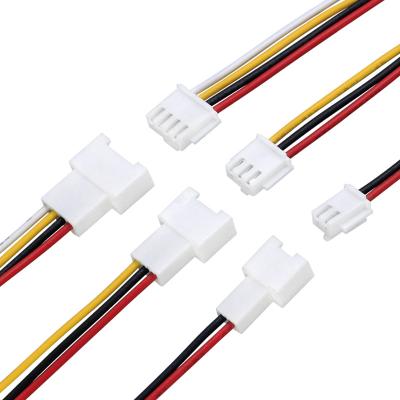 China Custom Terminal Wire Harness Copper Conductor Crimped Terminals 12-24 AWG Automotive Industrial for sale