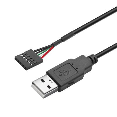 China Custom Terminal Wire Harness 14-20 AWG with Crimped Connectors for Electrical Control Systems for sale