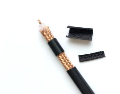 China RG58 RG6 RG59 RG316 CCTV Coaxial Cable PE Insulated 75 Ohm MIL-C-17 for sale