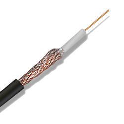 China BC Braiding High Voltage Coaxial Cable 10kV FRPVC Insulated Copper Wire 50m for sale