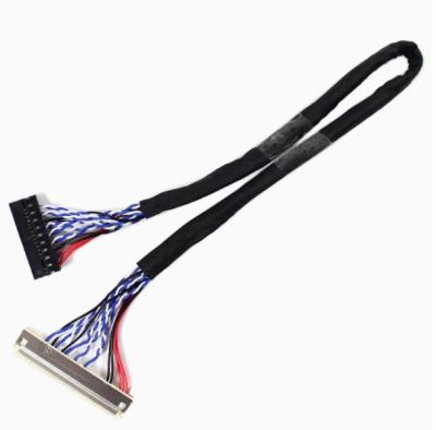 China LVDS Cable Copper Conductor Industrial Monitor 1-5m Length UL VW-1 PVC Jacket for sale
