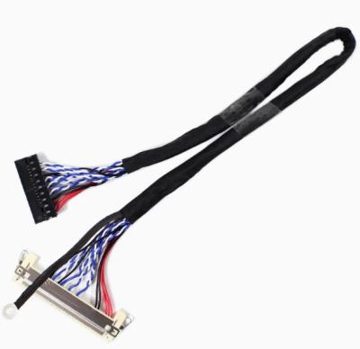 China AWG26-28 Black Insulation LVDS Cable for High Speed Networking Transmission for sale