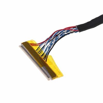China Data Transmission LVDS Cable 105C Rated Temperature Copper Conductor Dielectric Strength 1000V for sale
