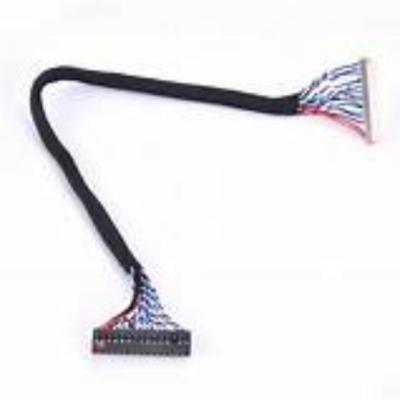 China LVDS Connector Low-Voltage Display Serial Cable 105C Temperature Rating 30AWG for sale