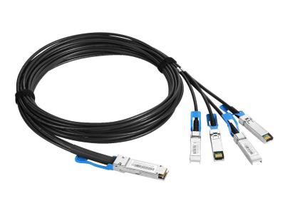 China Custom QSFP-100G Wire Harness Cable for Low-Crosstalk High-Density Data Transfer in Core Switch Systems for sale